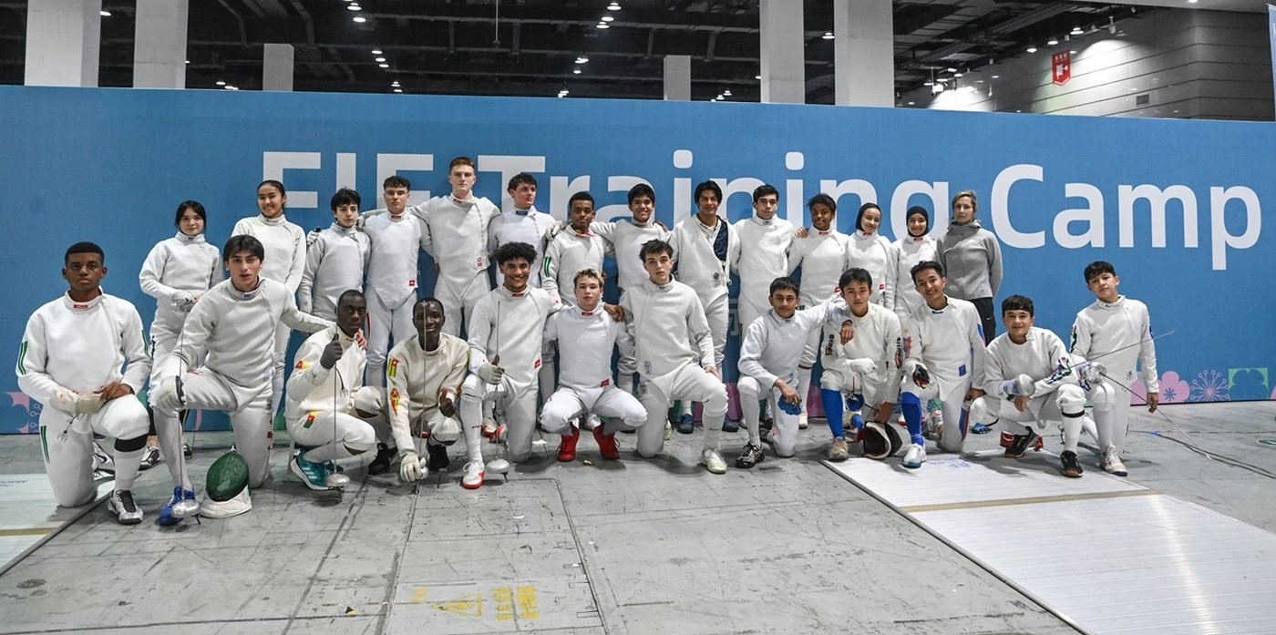Fie Training Camp At The 2025 Tbilisi Fencing World Championships